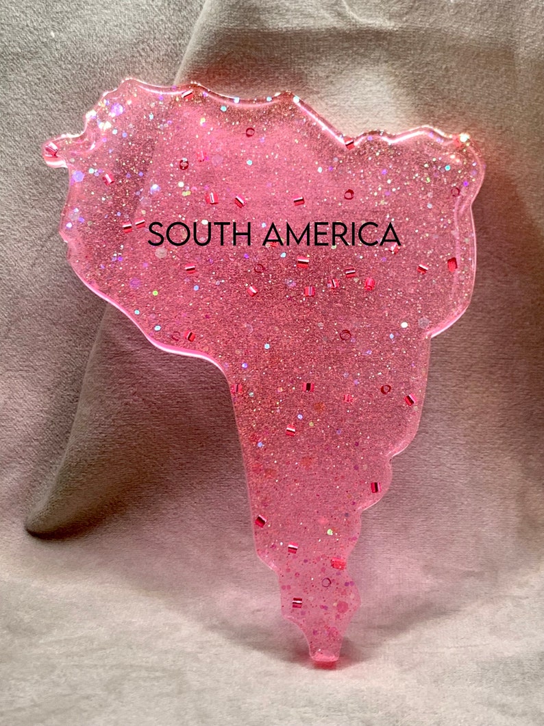 Montessori World Map Continents | Etsy