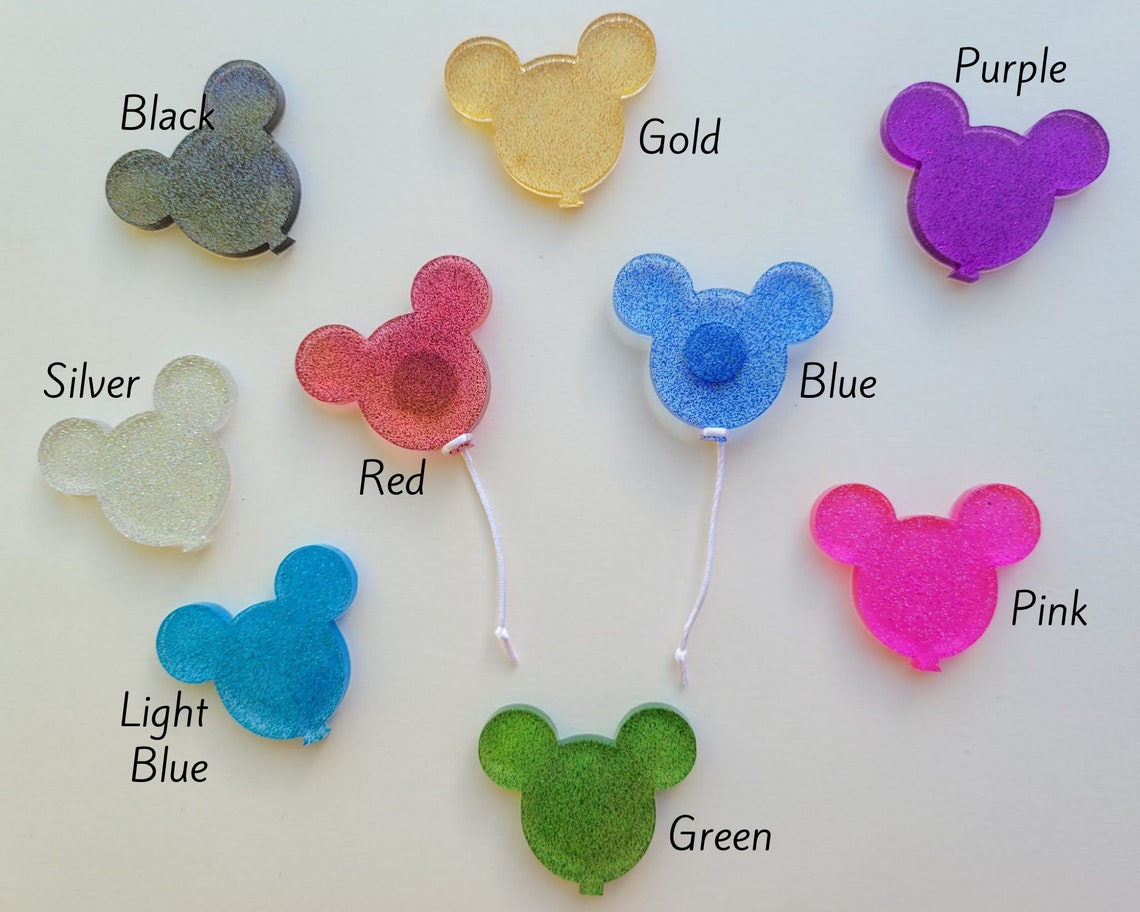 Assorted Colorful Mouse Head Mickey Mouse Magnets Mickey - Etsy