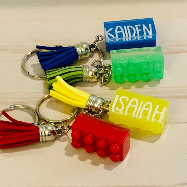 Lego® Keychain - Etsy