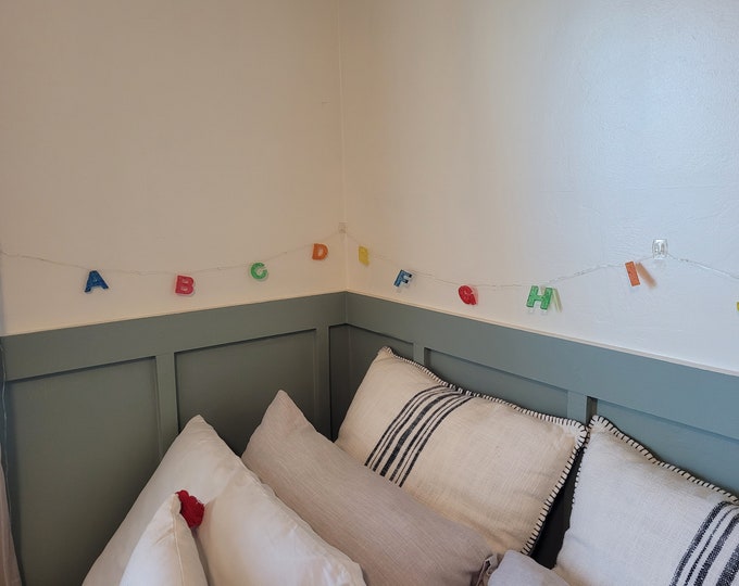 Colorful Alphabet Lights| Teacher Gifts| Alphabet Fairy Lights ...