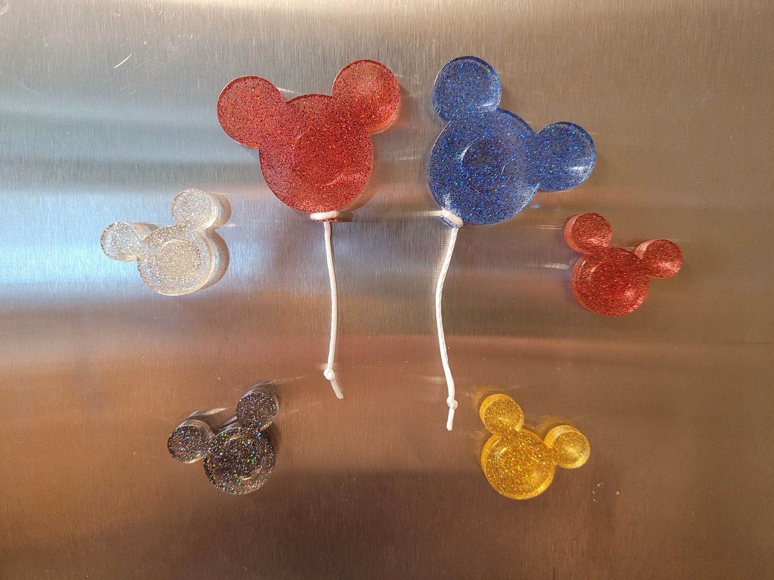 Assorted Colorful Mouse Head Mickey Mouse Magnets Mickey - Etsy