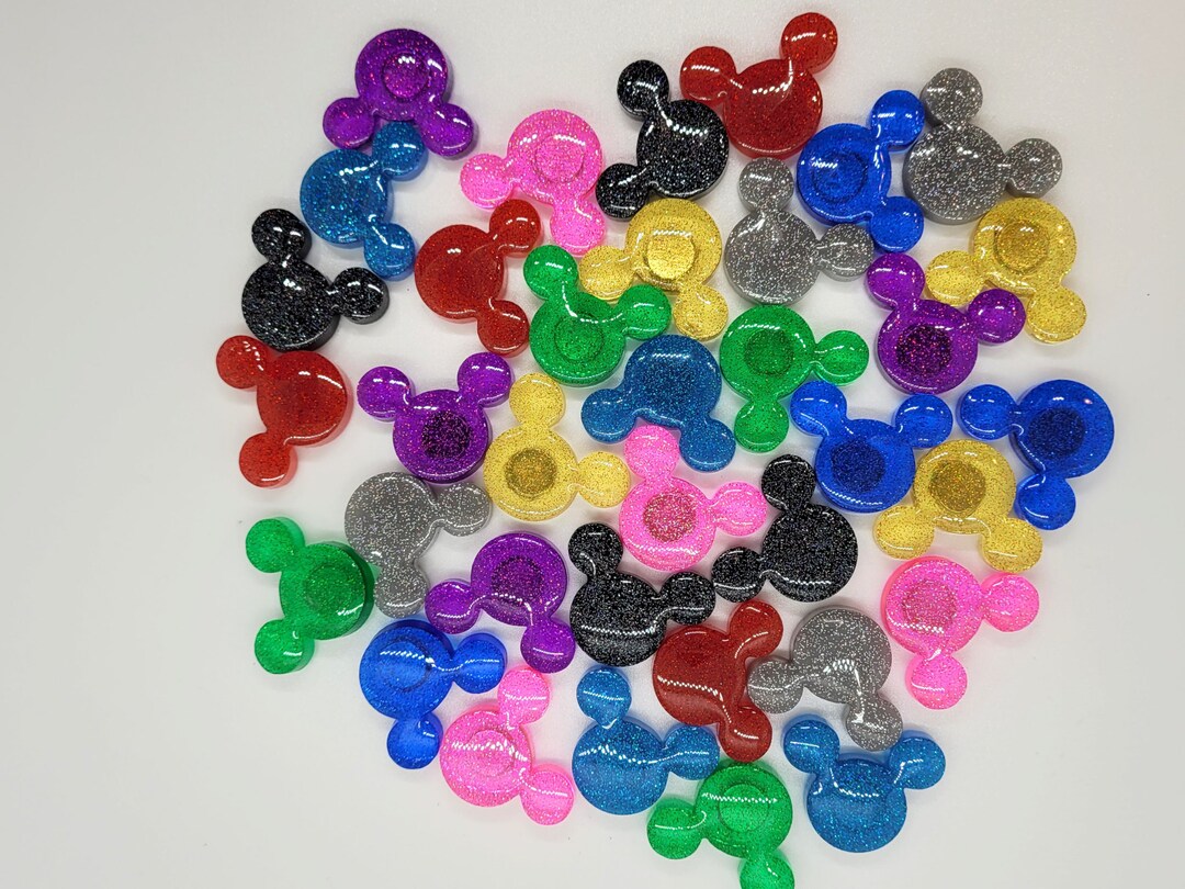 Assorted Colorful Mouse Head, Mickey Mouse Magnets, Mickey Mouse ...