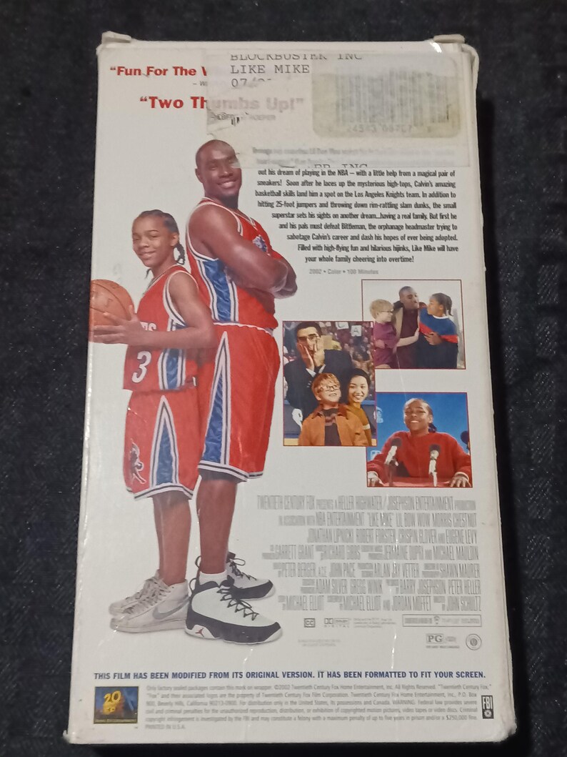 Like Mike (VHS Movie) - Etsy