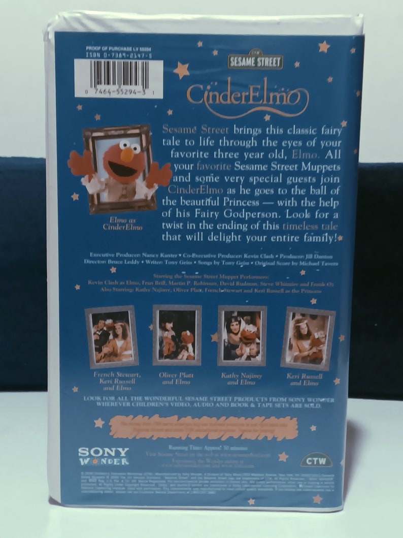 Cinderelmo (VHS MOVIE) - Etsy