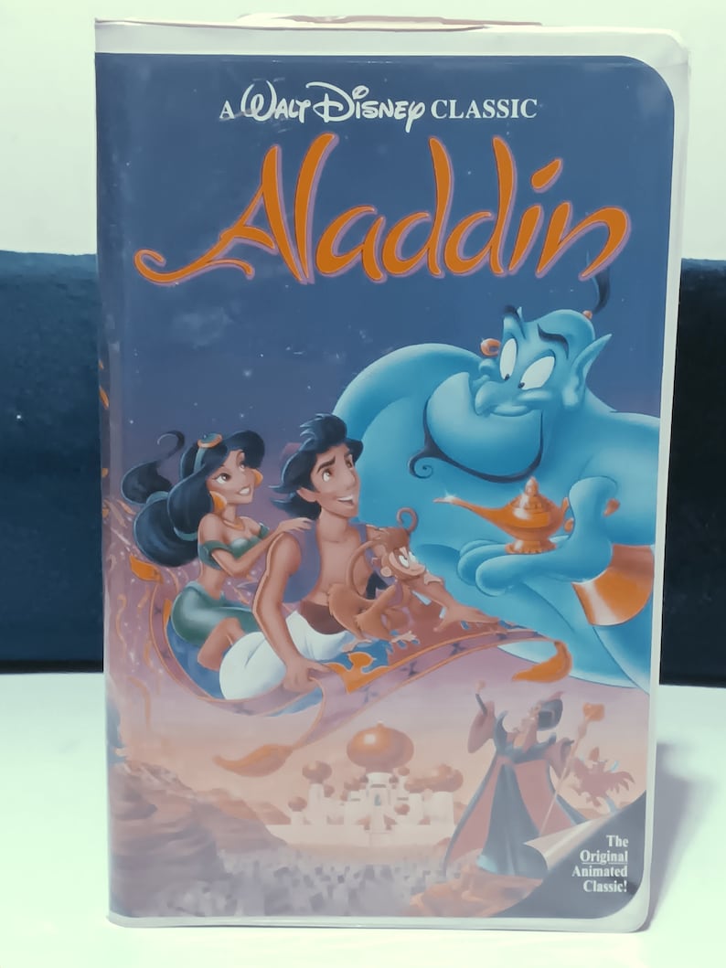 Aladdin VHS MOVIE - Etsy