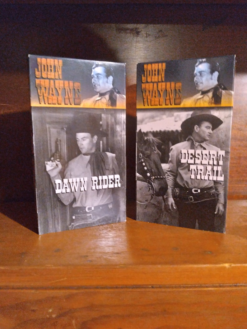 The John Wayne VHS Collection. Classic Films You Will Love to Watch. - Etsy