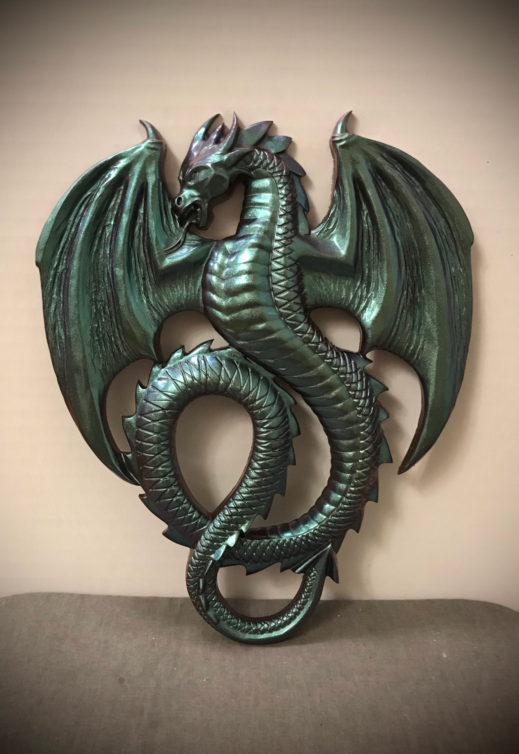 Custom Dragon Wall Decoration - Etsy