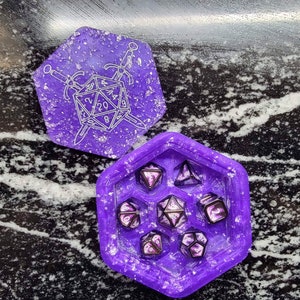 Hexagonal Dice Box - Etsy