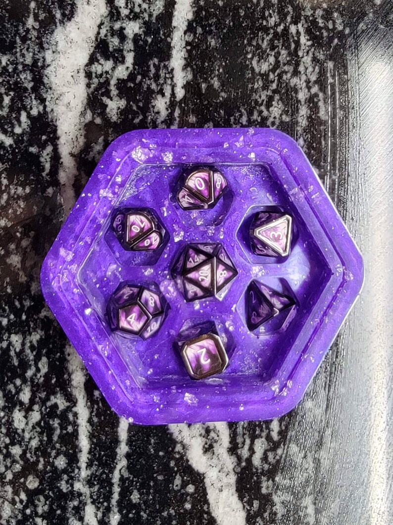 Hexagonal Dice Box - Etsy