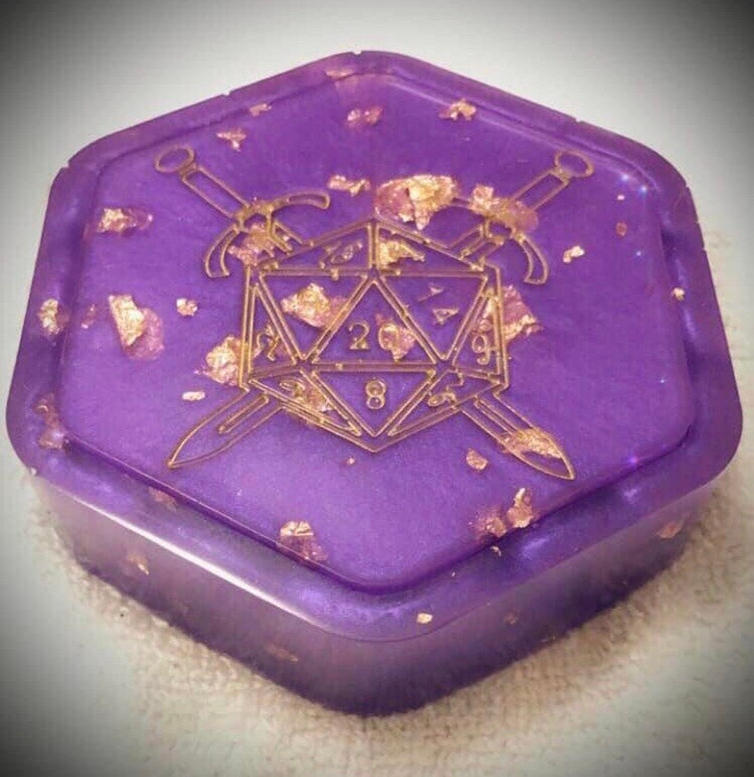 Hexagonal Dice Box - Etsy