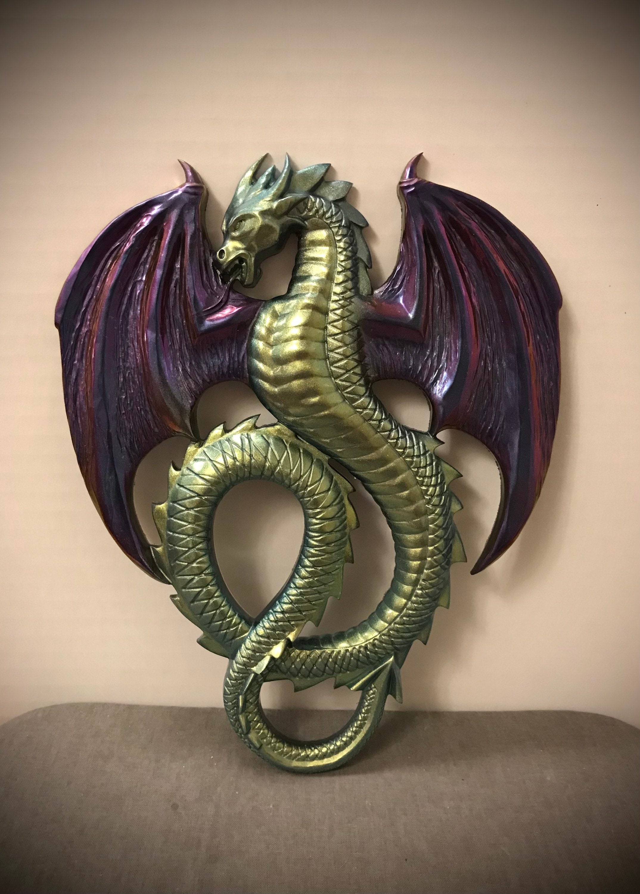 Custom Dragon Wall Decoration - Etsy