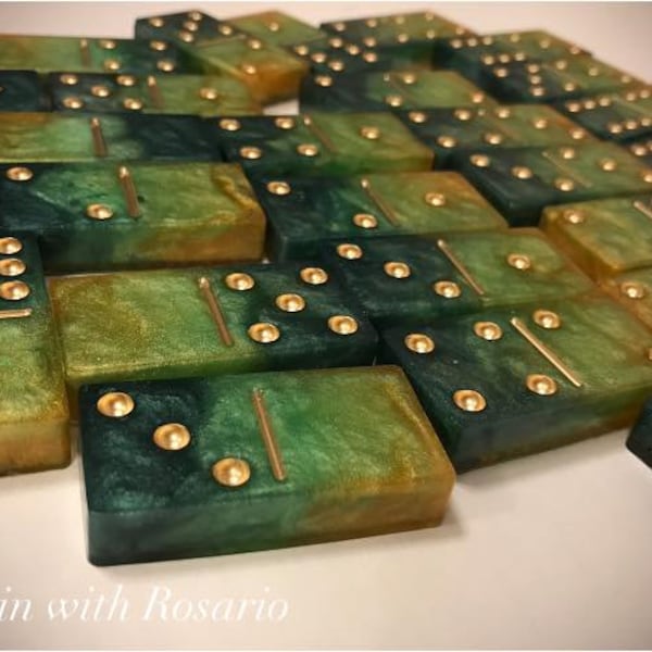Resin Dominoes - Etsy