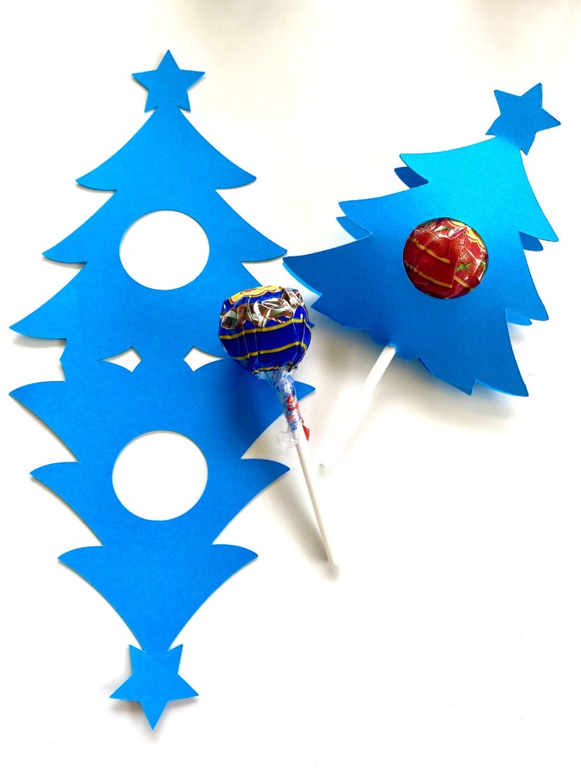 Christmas Tree Lollipop Holder DIGITAL FILE Svg Jpeg Pdf - Etsy