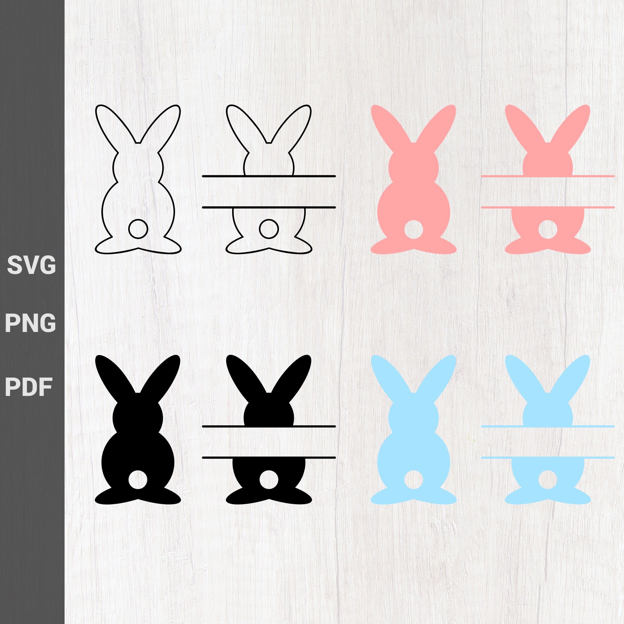 Easter Bunny Silhouette Png