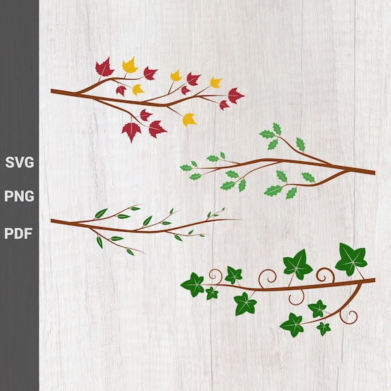 Maple Tree Branch Silhouette