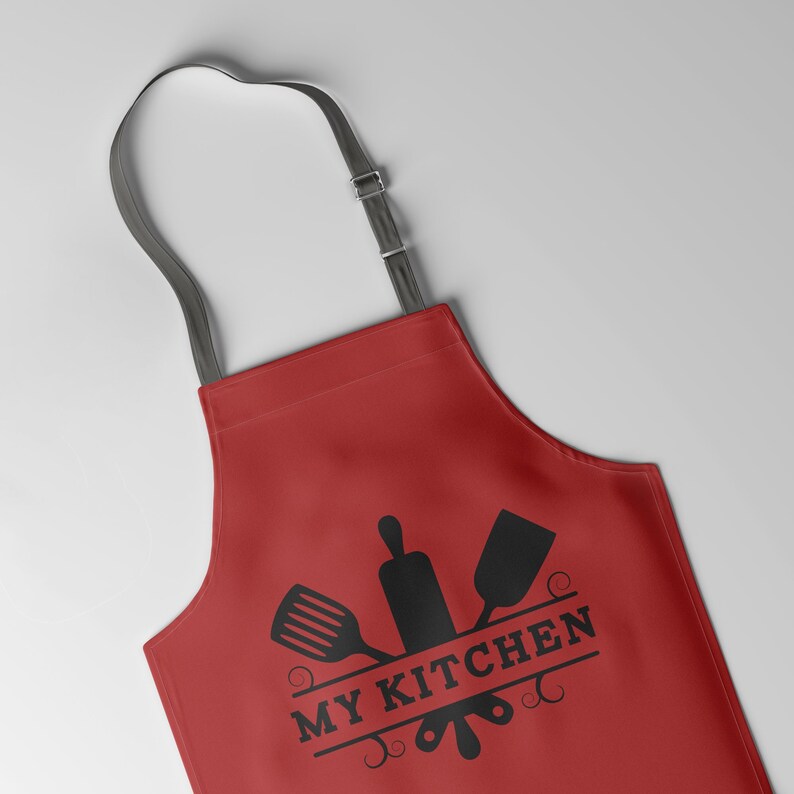 Baking Monogram SVG Flourish Kitchen Utensils Split Frame - Etsy