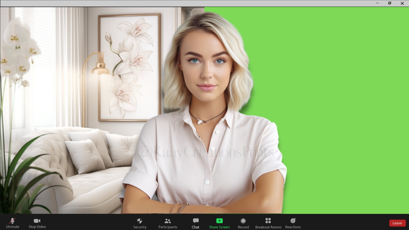 Microsoft Teams Backgrounds, Digital Office Backdrops, Instant Download ...