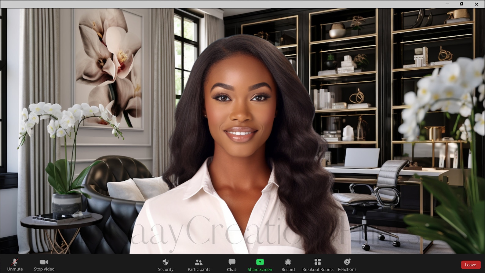 Microsoft Teams Backgrounds, Digital Office Backdrops, Instant Download ...