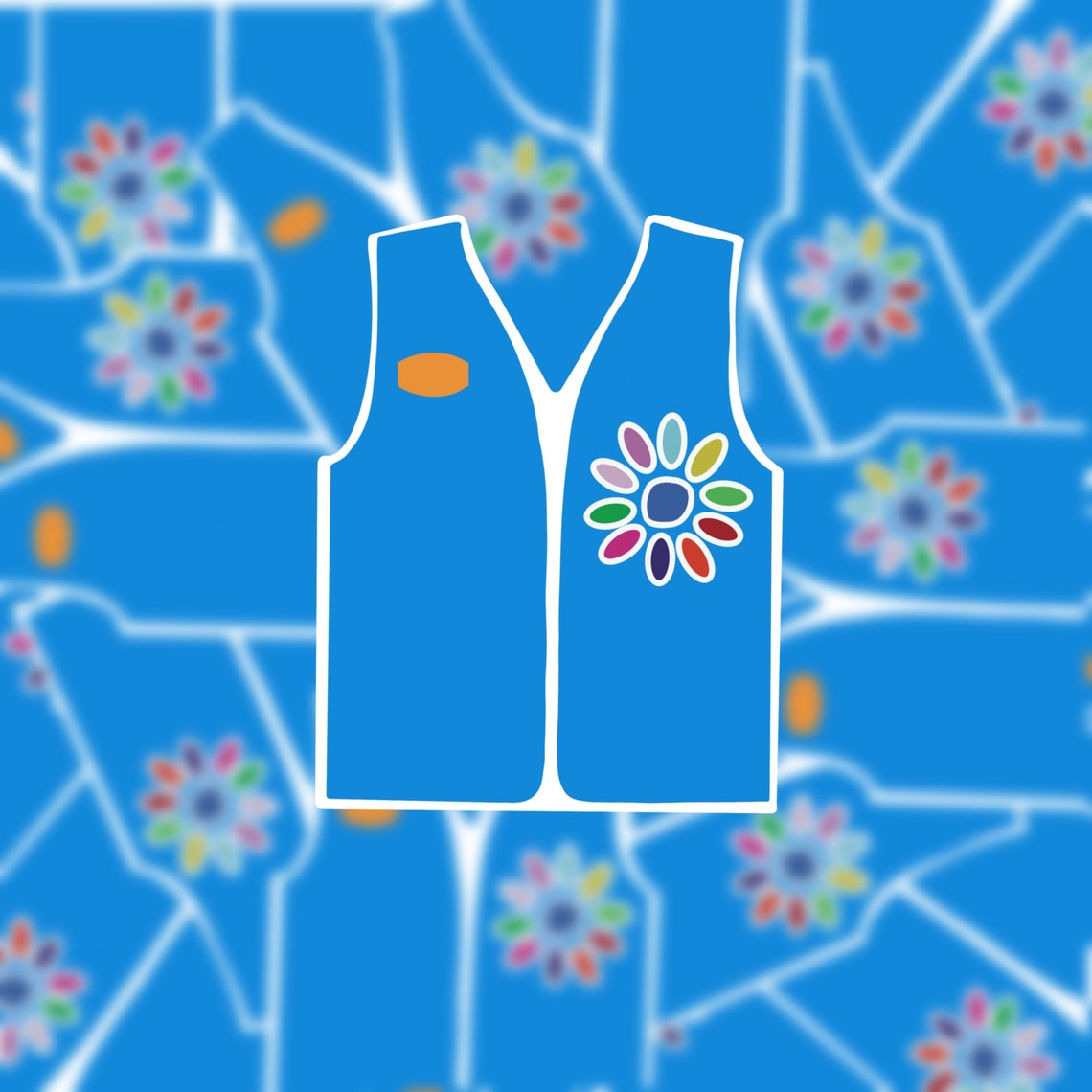Girl Scout Daisy Vest | Etsy
