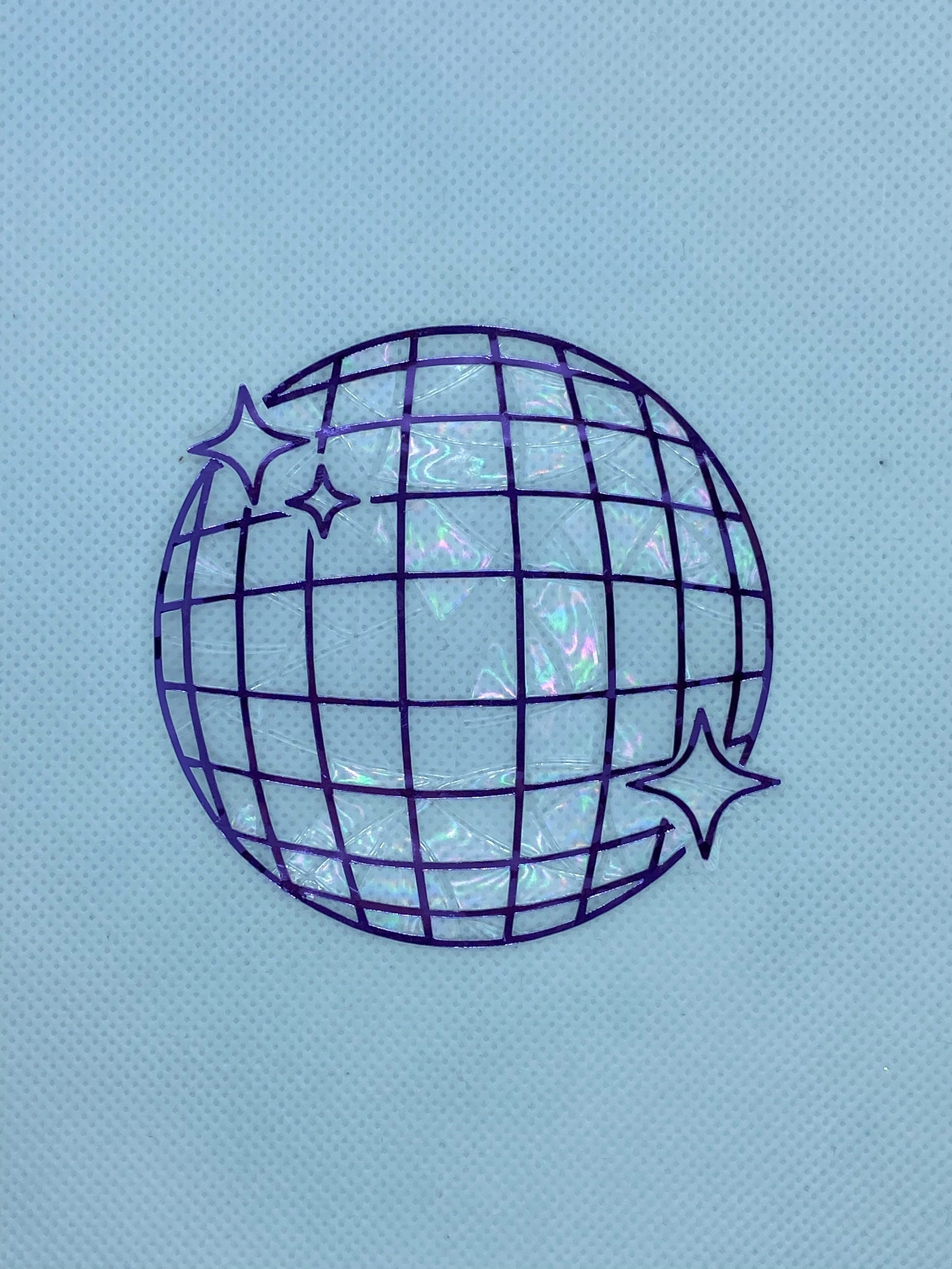 Reusable Disco Ball Window Sticker - Etsy