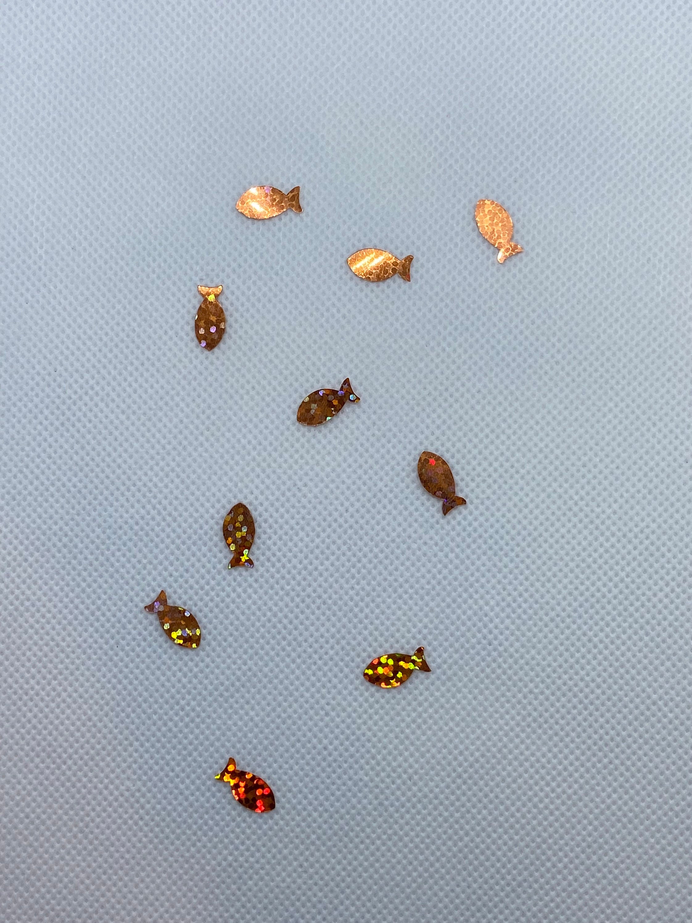 Foil Confetti Fish - Etsy