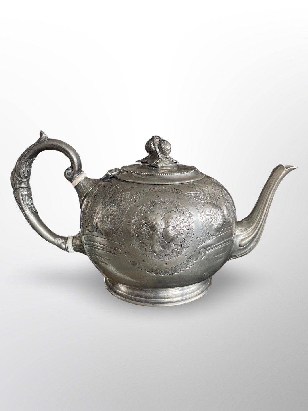 Silver-plated Teapot Electroplated Britannia Metal - Etsy