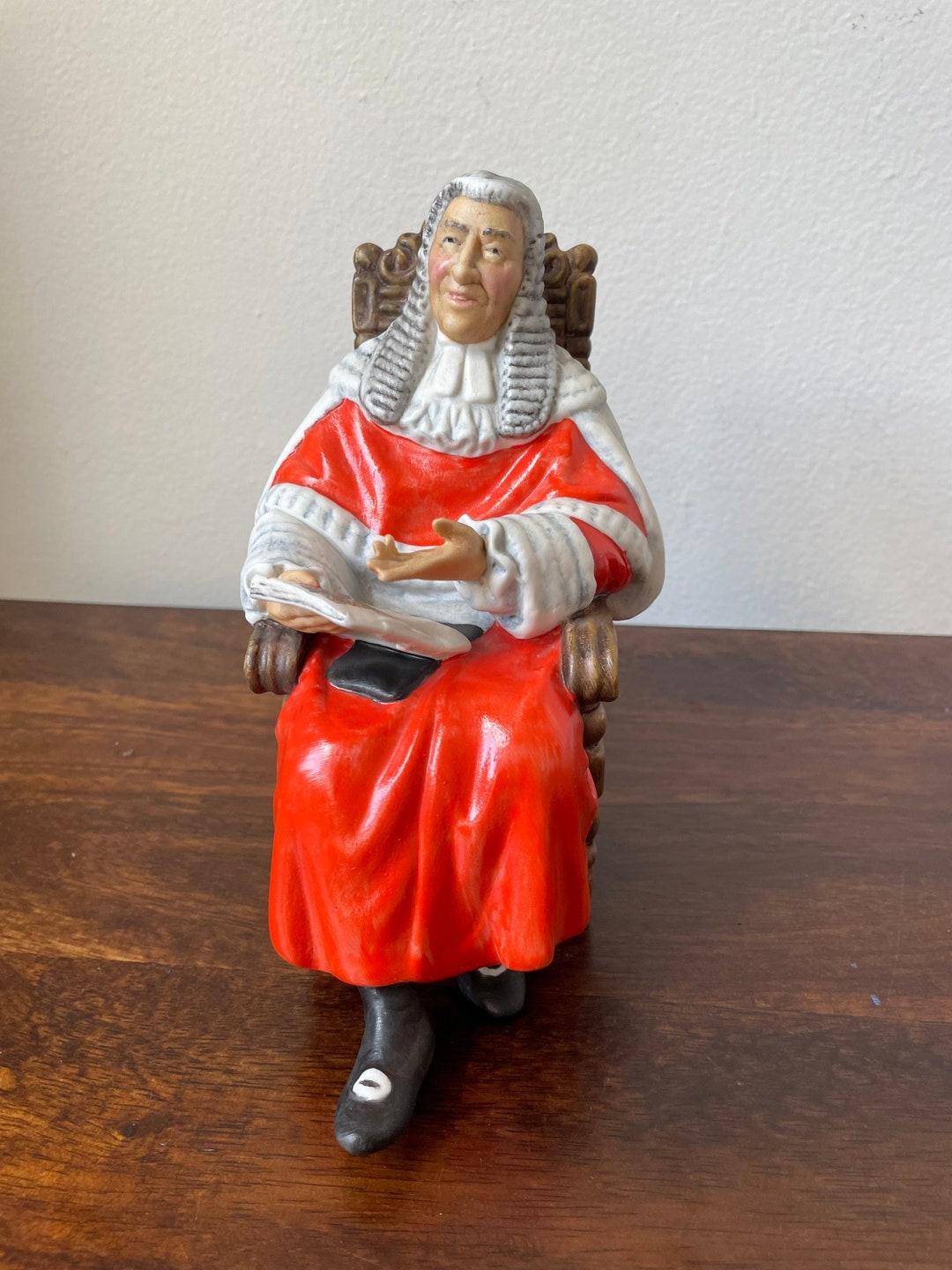 Royal Doulton the Judge Figurine - Etsy