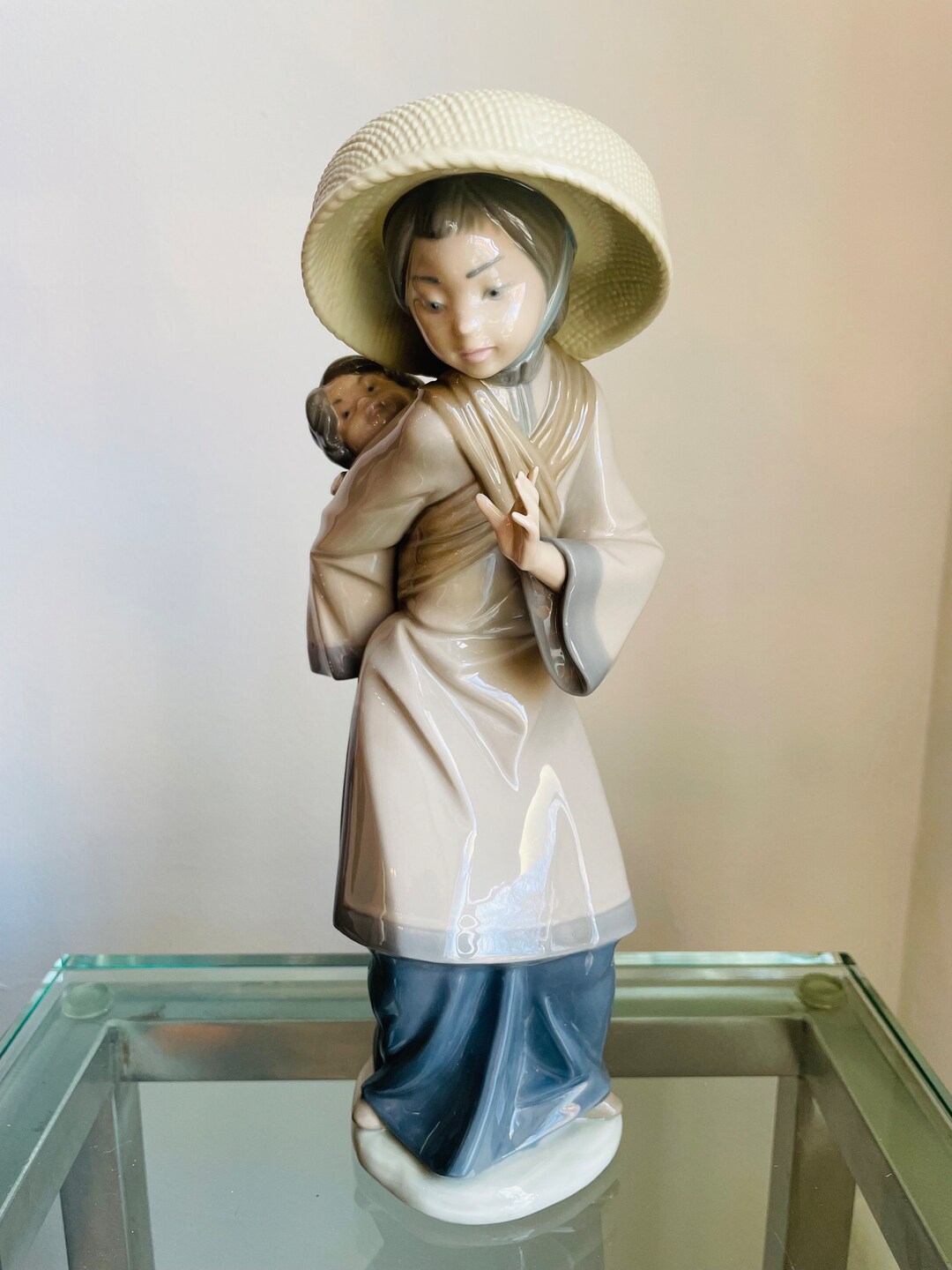 Lladro Porcelain Figurine 5123 my Precious Bundle Made in Spain - Etsy