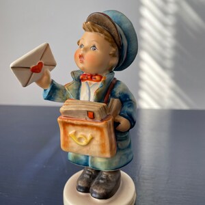 Hummel Porcelain Figurine “postman” Goebel - Etsy