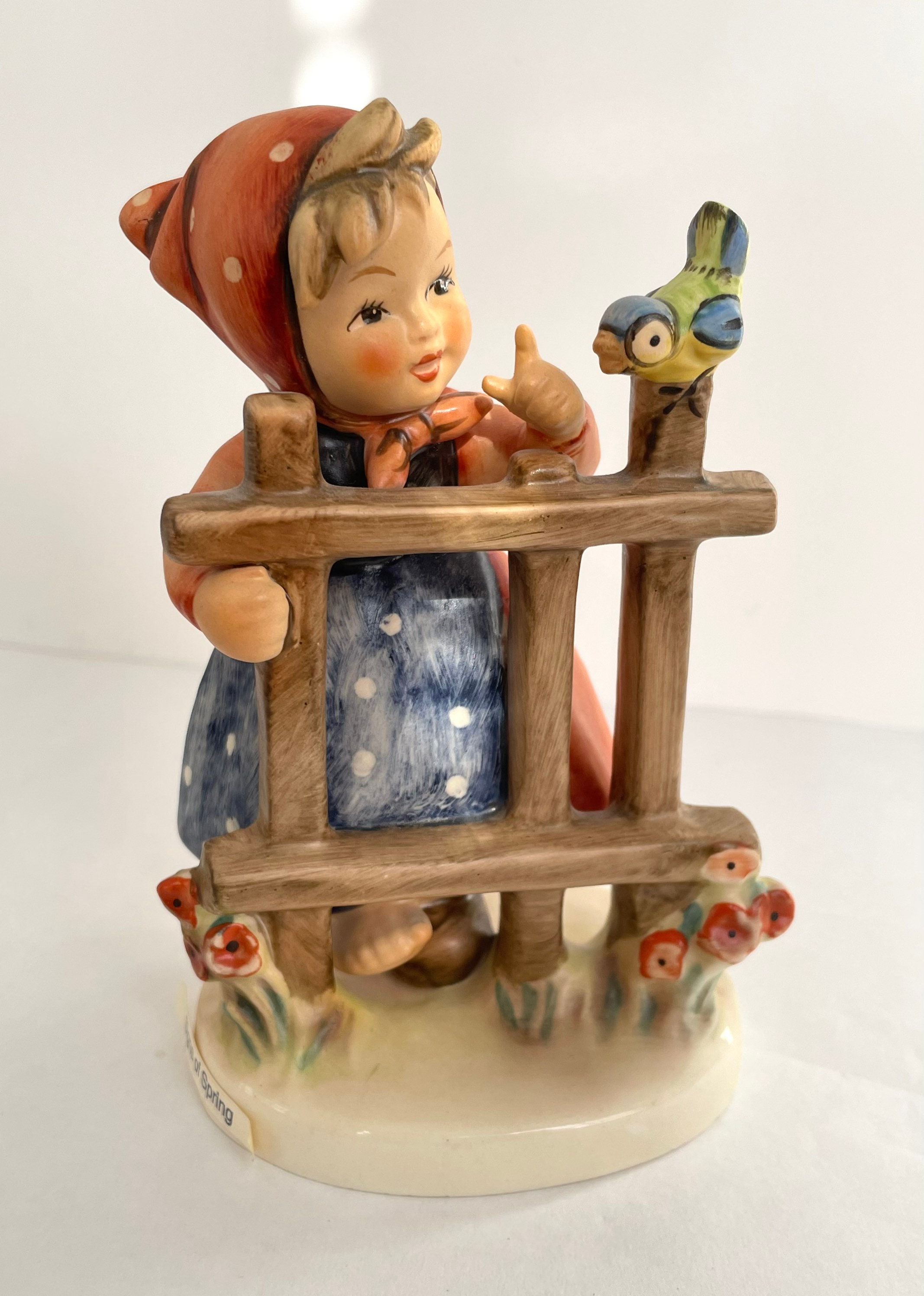 Hummel Goebel signs of Spring Rare Figurine - Etsy