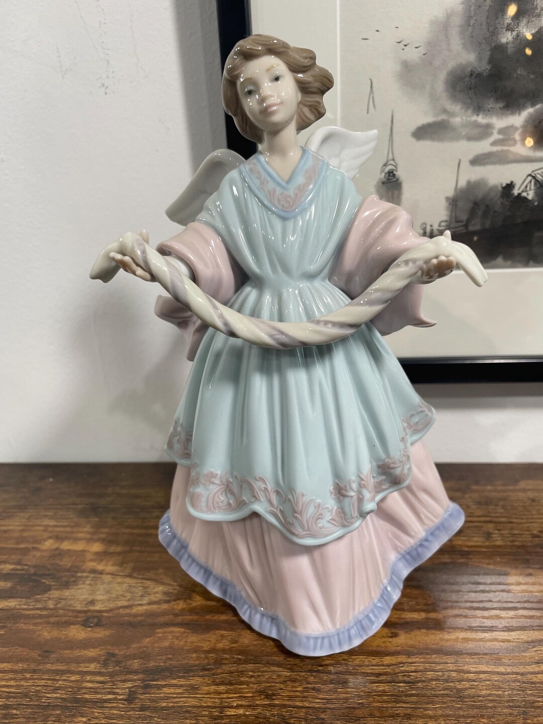 Lladro Collectible Figurine joyful Offering Christmas Tree Topper - Etsy