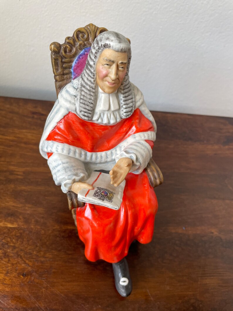 Royal Doulton the Judge Figurine - Etsy