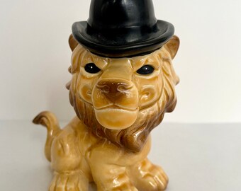 Lion With Derby Hat - Etsy