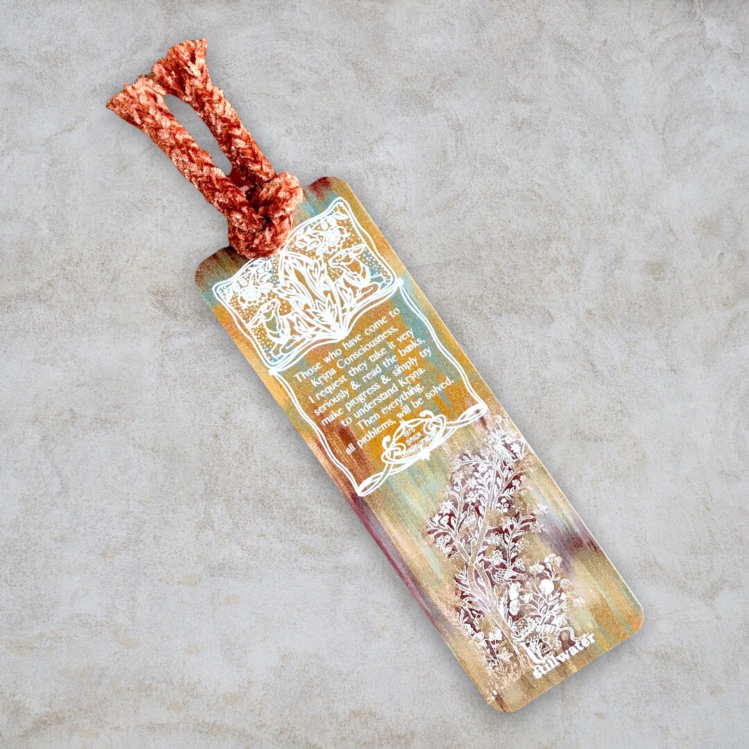 Prabhupada Bookmark Krishnas Calf - Etsy