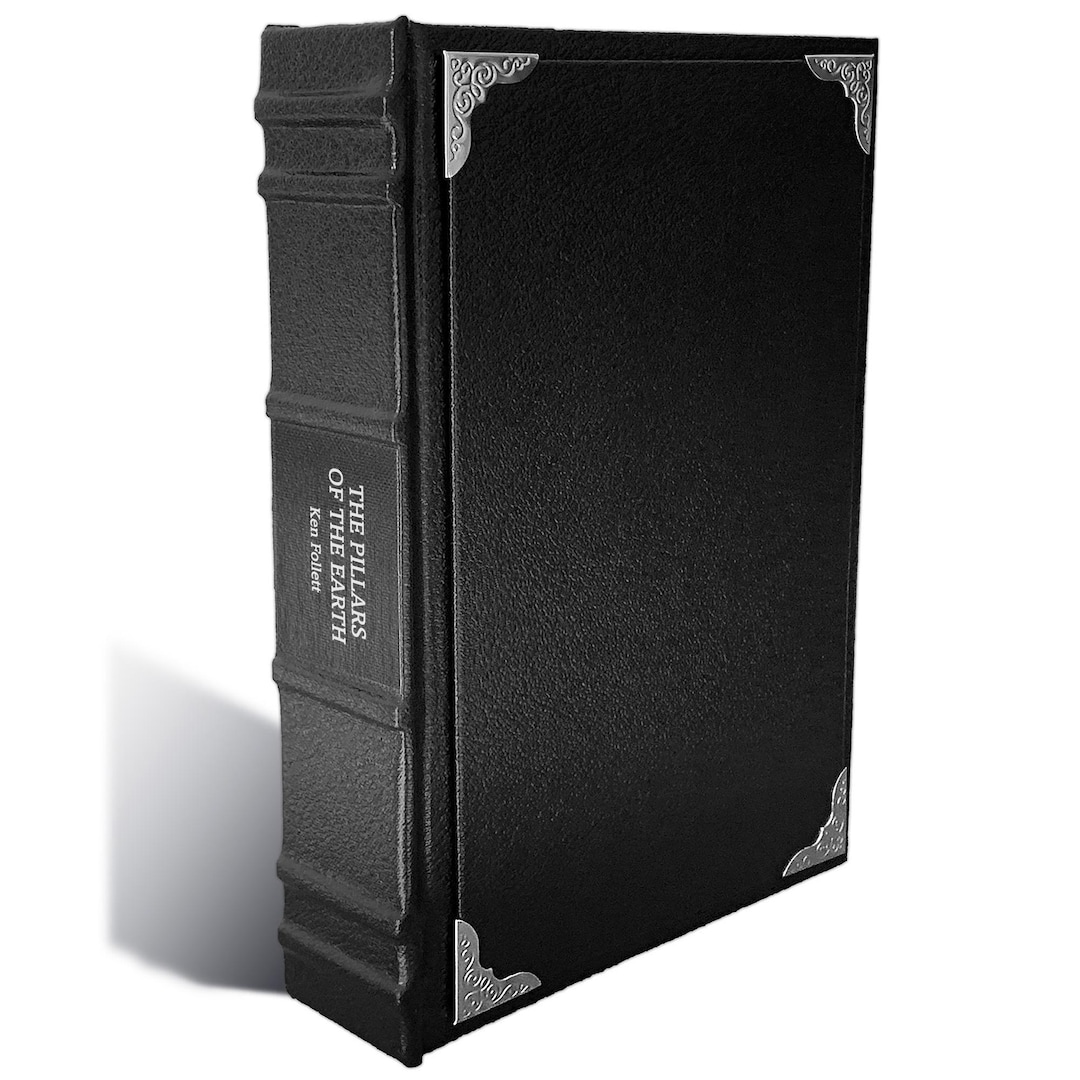 The Pillars of the Earth (gothic Leather-bound) Hardcover Book, Ken ...