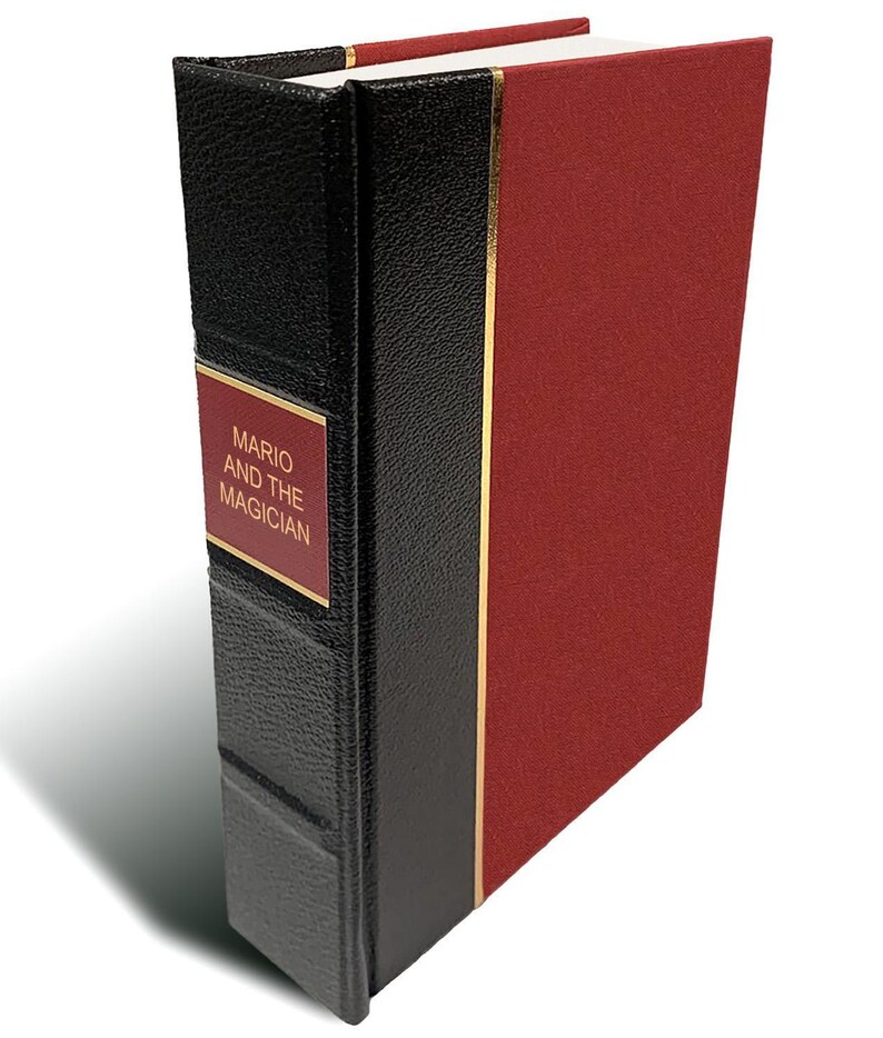 Mario and the Magician by Thomas Mann Leatherbound Hardcover Book ...