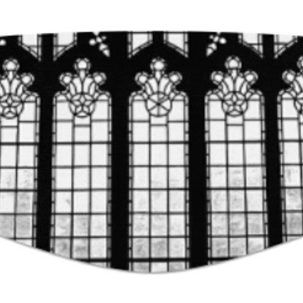 Stained Glass Window Film Gothic - Etsy