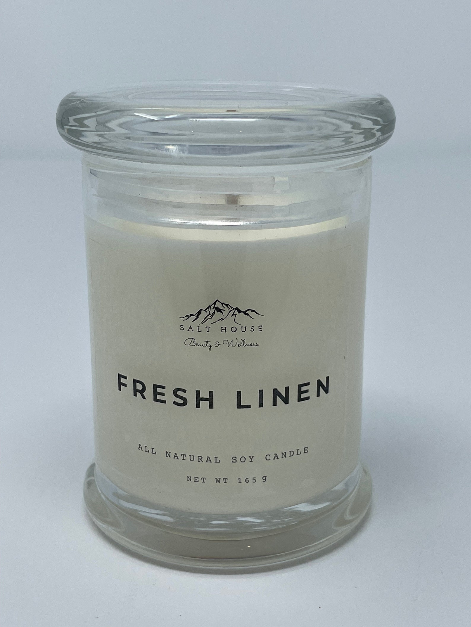 Fresh Linen Candle | Fresh, Clean Scent | 100% Soy Wax Candle | Vegan ...