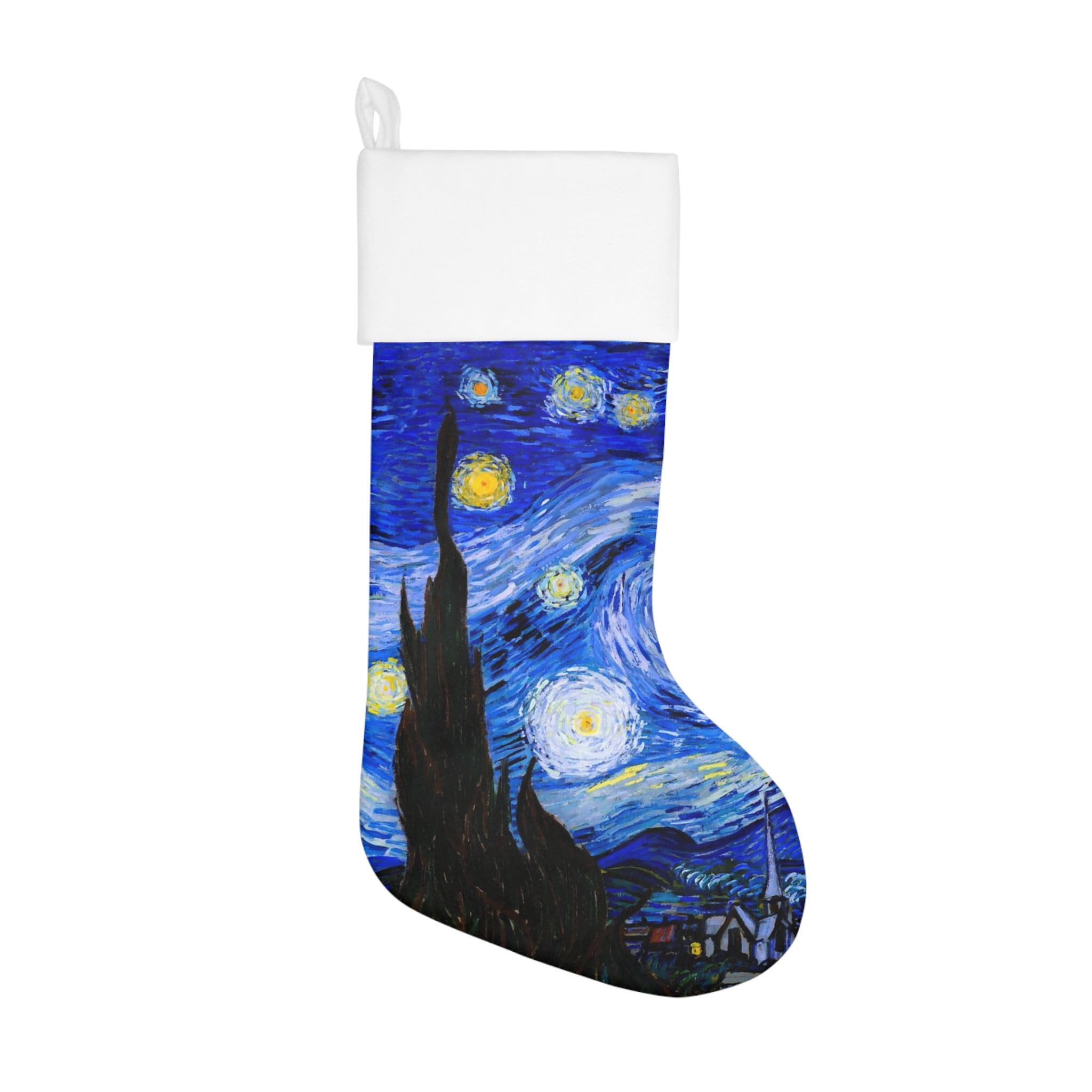 Starry Night Stocking Van Gogh Stocking Van Gogh Christmas Stocking ...
