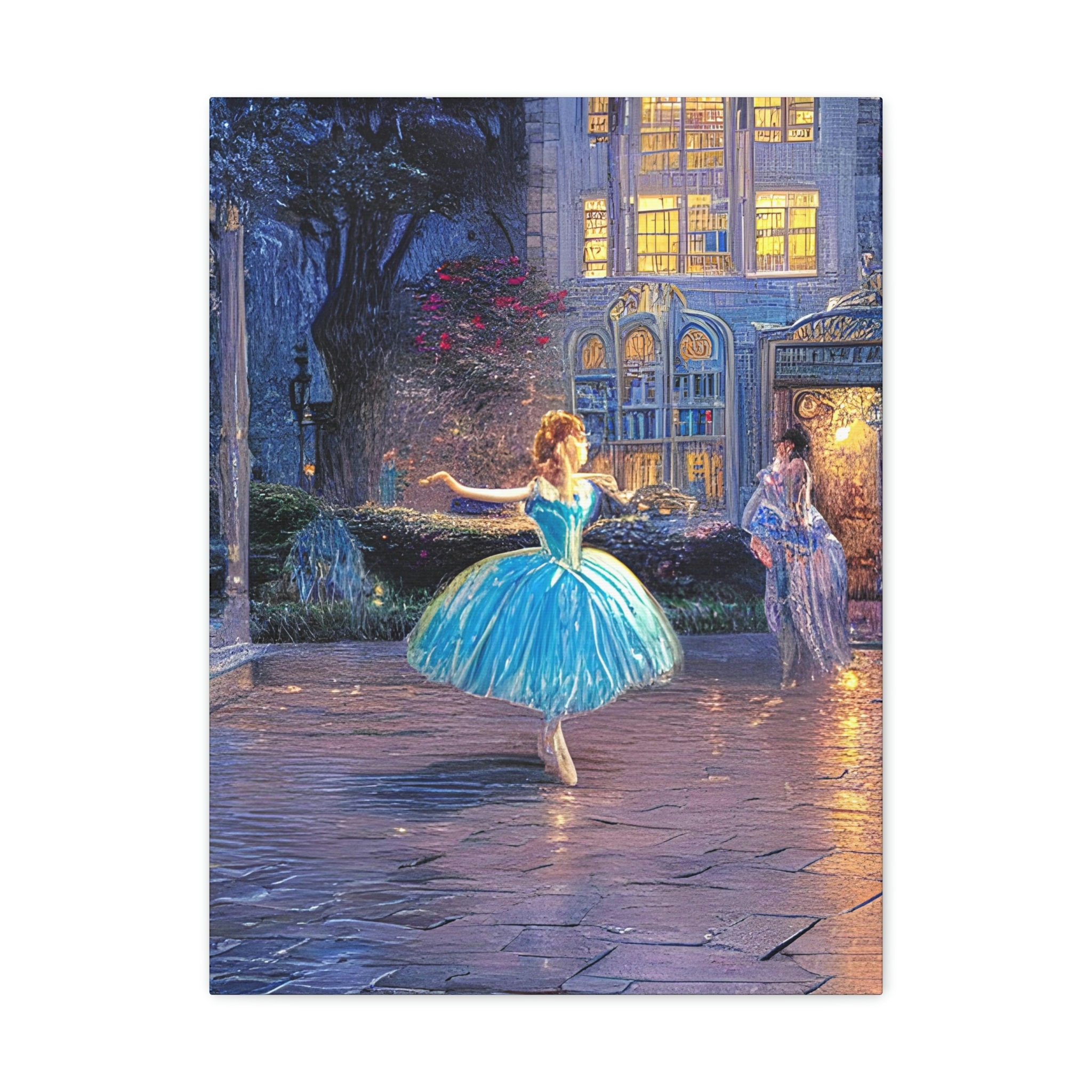 Cinderella Wall Art Canvas Print Cinderella Related Gift - Etsy