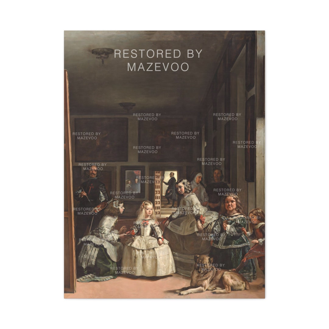 Las Meninas Wall Print | Las Meninas Print | Las Meninas Velazquez ...