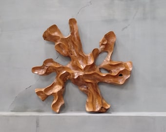 Teak Root Wall Sculpture - Etsy