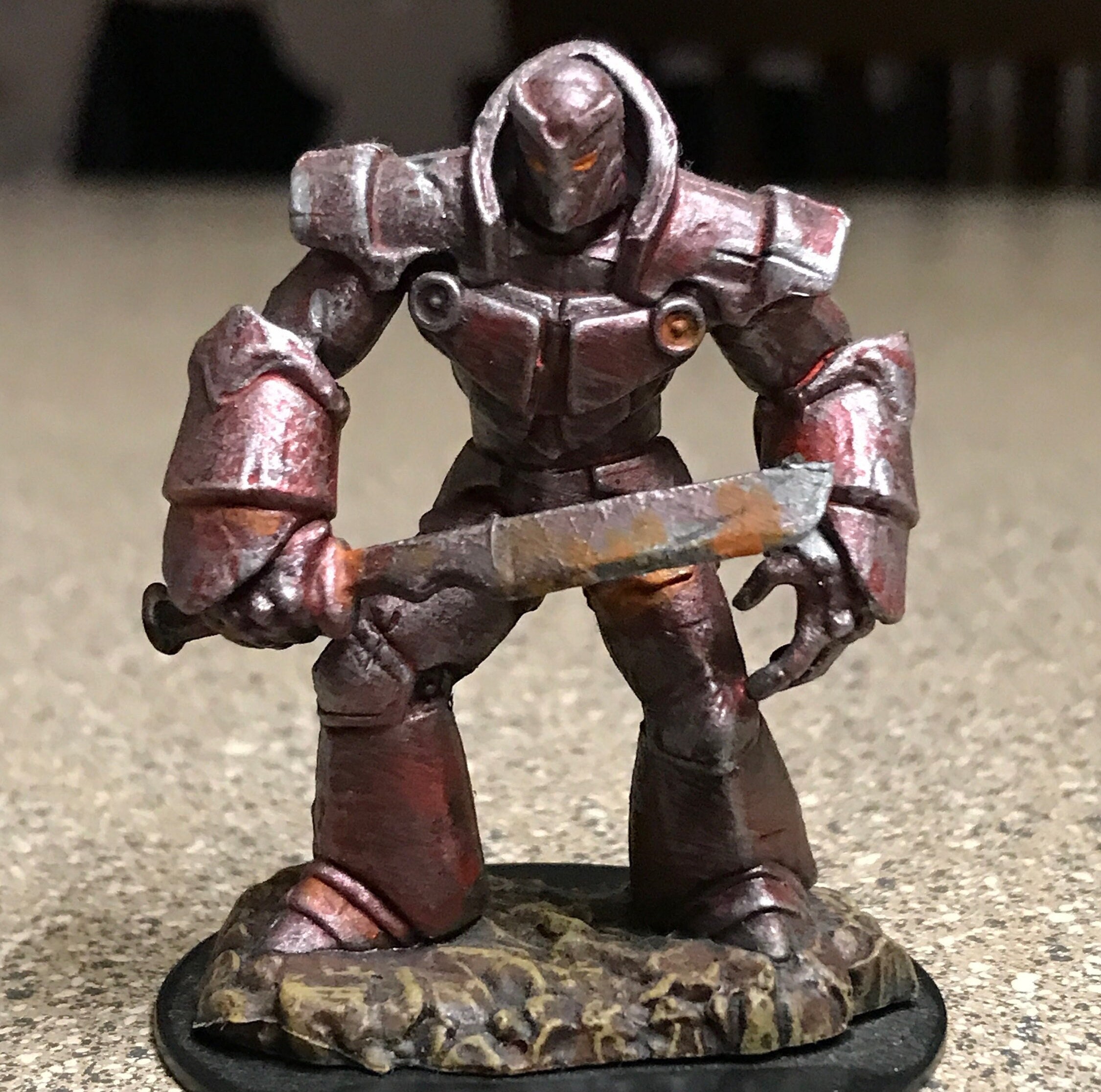 Iron Golem, Metal Protector, D&D and Pathfinder Miniature. - Etsy