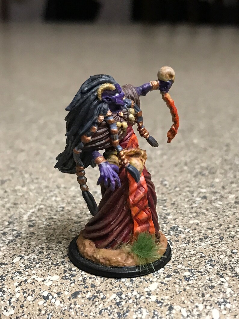 Evil Hag, Witch, D&D and Pathfinder Miniature. - Etsy