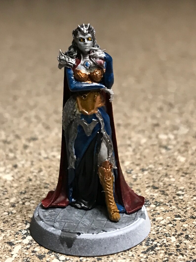 Vampire, Evil Countess, D&D and Pathfinder Miniature. - Etsy