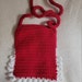 Santa Purse/ Holiday Craft Crochet/santa Gift/crossbody Purse/girls ...