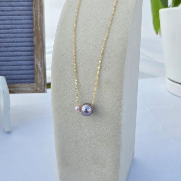 Cute Pearl Necklace - Etsy