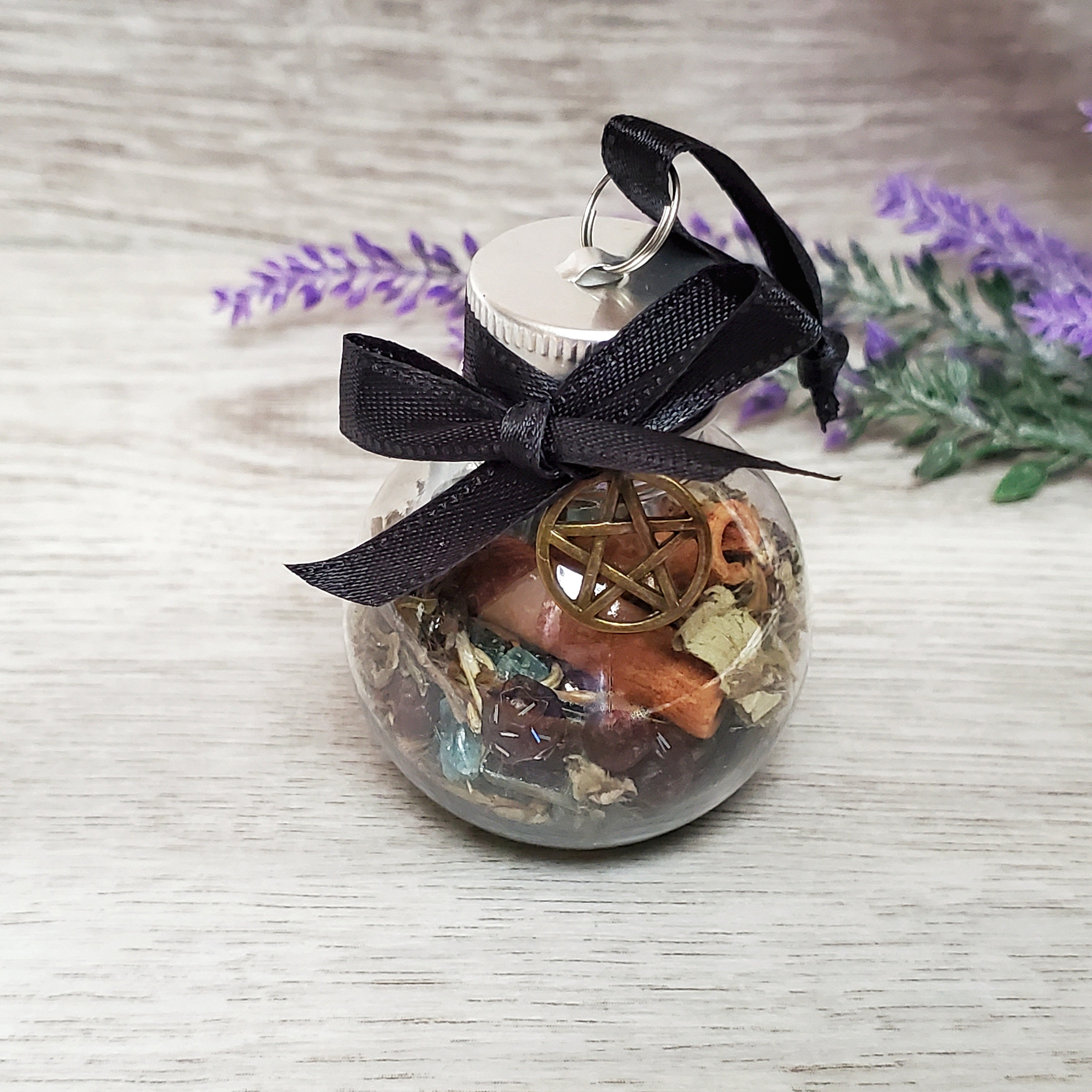 DIY Protection Witch Ball Spell Kit, Create Your Own Witches Ball ...