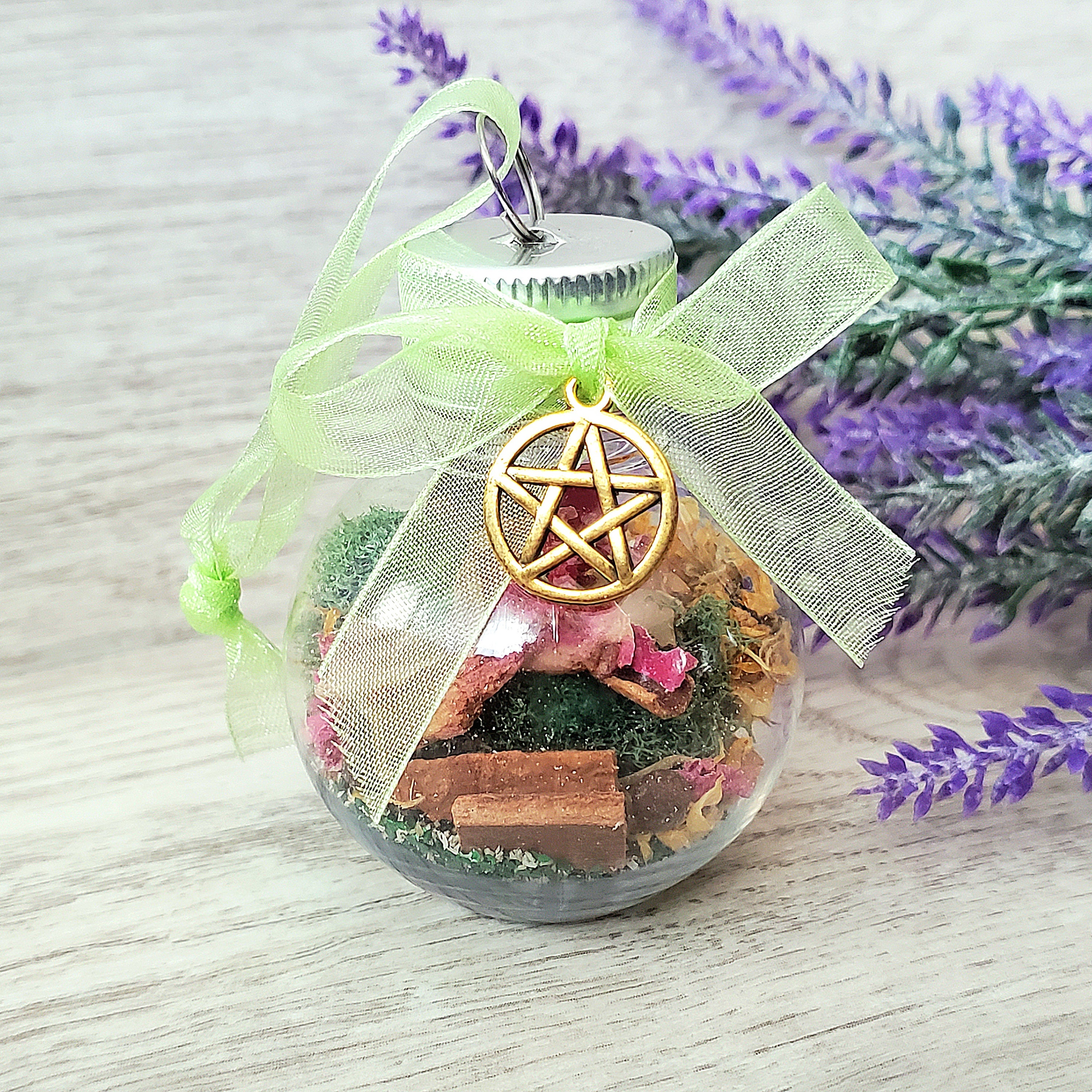DIY Witch Ball Spell Kit Bundle, Protection, Home Blessing, Prosperity ...