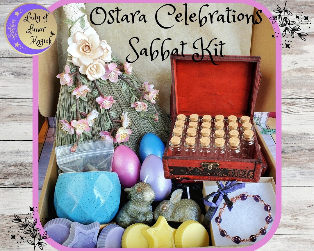 Ostara Celebrations Sabbat Kit - Two Sizes Available With 2 Rabbit ...